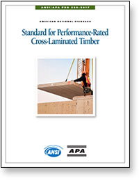 ANSI/APA PRG 320: Standard for Performance Rated Cross-Laminated Timber ...