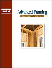 Advanced Framing - APA – The Engineered Wood Association